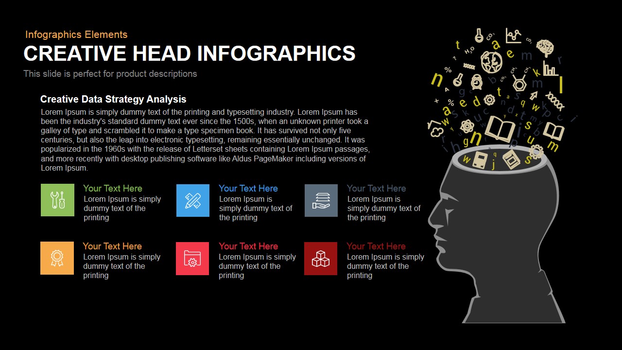 Head Infographics PowerPoint Template and Keynote - Slidebazaar Head Infographics PowerPoint Template and Keynote - Slidebazaar